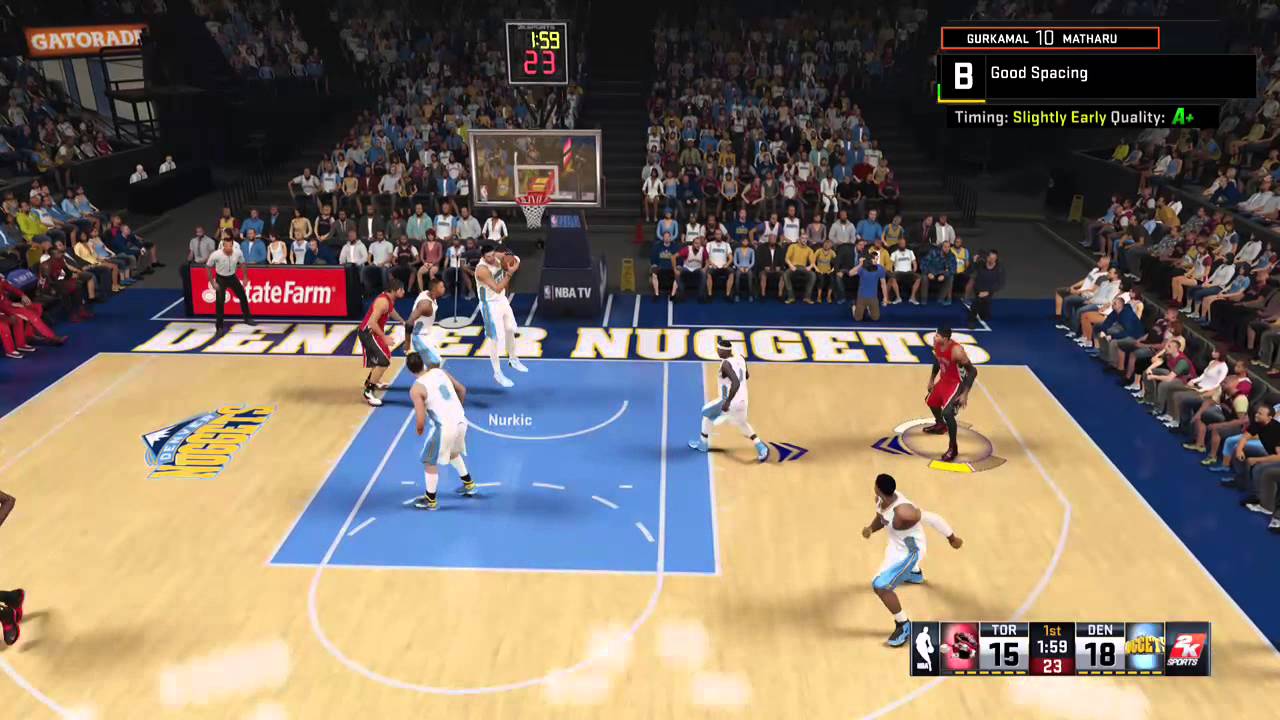 NBA 2K15 block party - YouTube