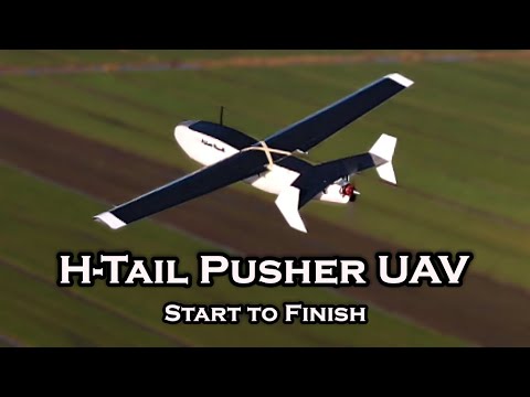 Building an H-Tail Pusher with FIBERGLASS for Long Endurance FPV ...
