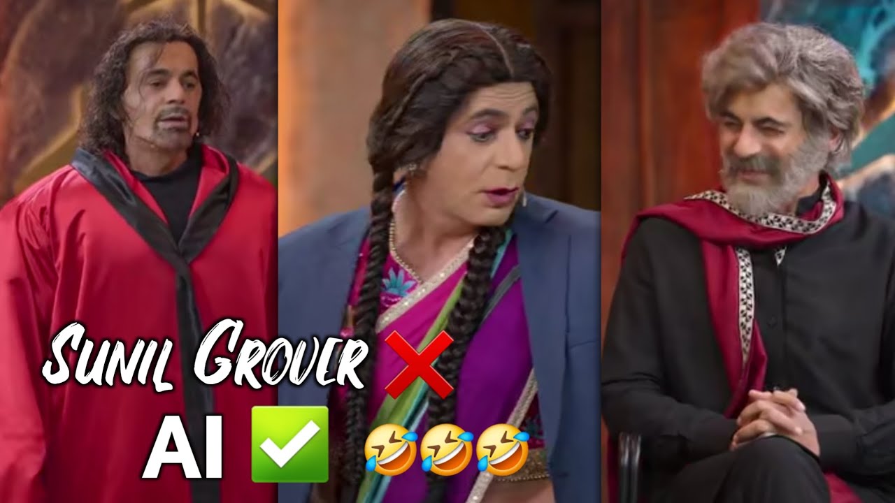 AI Sunil Grover | The Great Indian Kapil Show | Netflix | Season 2 | Sunil Grover Funny Comedy ...