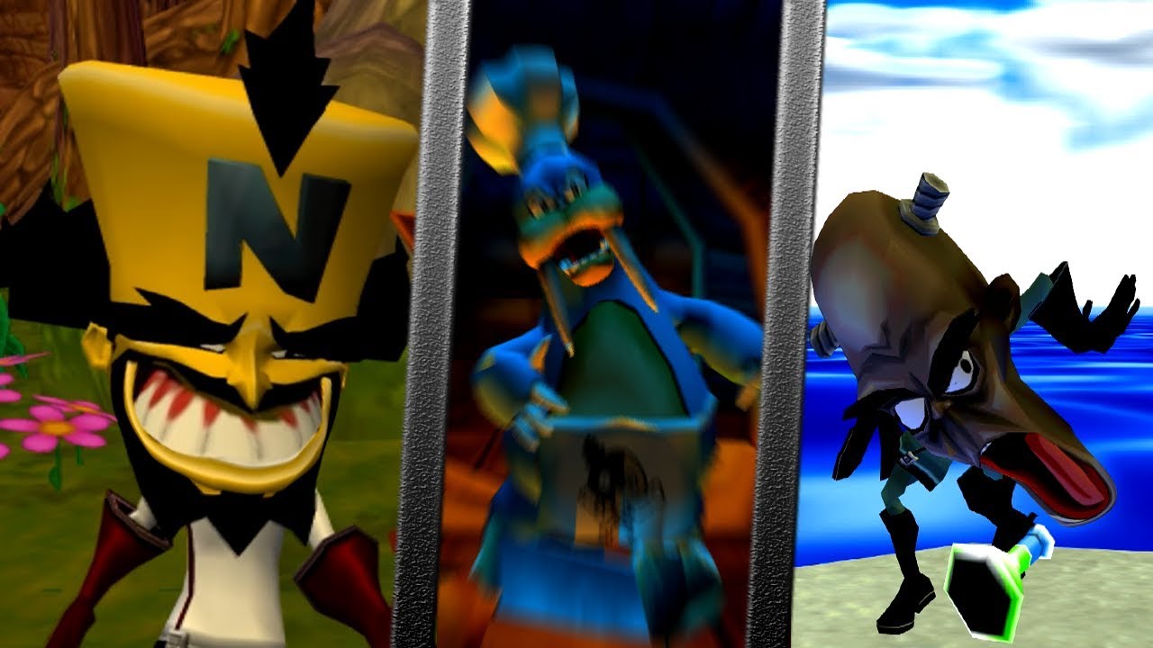 (PCSX2) Crash Twinsanity - All Boss Fights (4K 60FPS) - YouTube