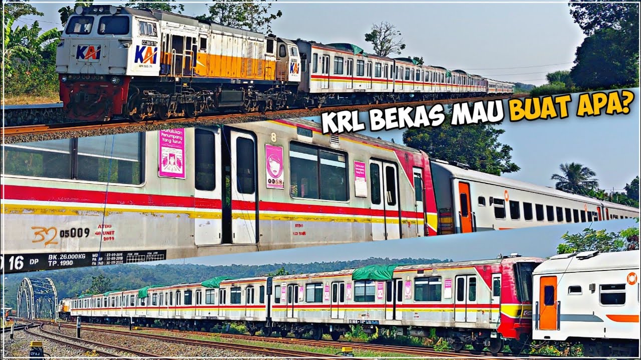 PERTAMA KALINYA‼️ Kereta Luar Biasa Kirim KRL Jepang Tokyo Metro Via ...