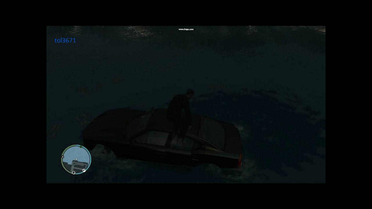 GTA IV - DRIVING ON WATER WITH CAR MOD (NO FAKE) - YouTube