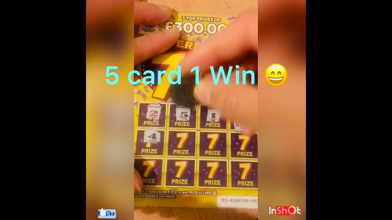 🤞Super 7s scratch card 🤞 - YouTube