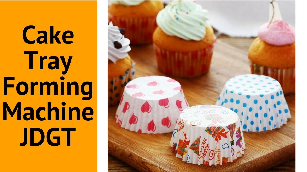 Cake Tray Forming Machine JDGT - YouTube
