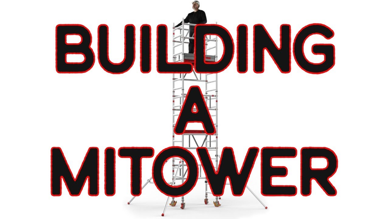 Building a MiTower for external cleaning - YouTube