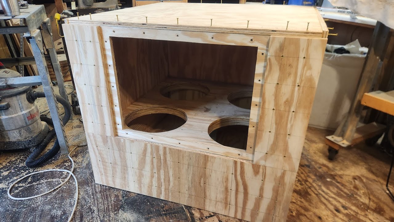 4th Order Blowthrough Box Build for 4 NVX 15s! (Part 1) - YouTube