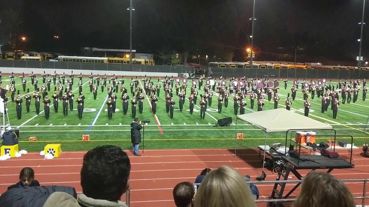 Mercer Island High School Marching Band October 2018 - YouTube