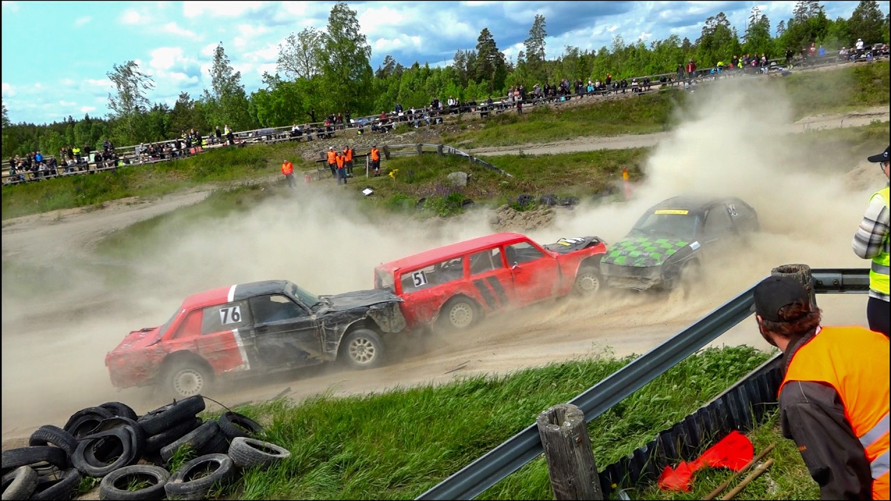 Folkrace Lessebo (Hagaslätt 2-Dagars) 6-7/6 2025 highlights dag 2 - YouTube