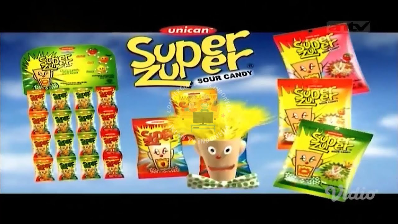 IKLAN UNICAN SUPER ZUPER SOUR CANDY • 15s (2007) - YouTube