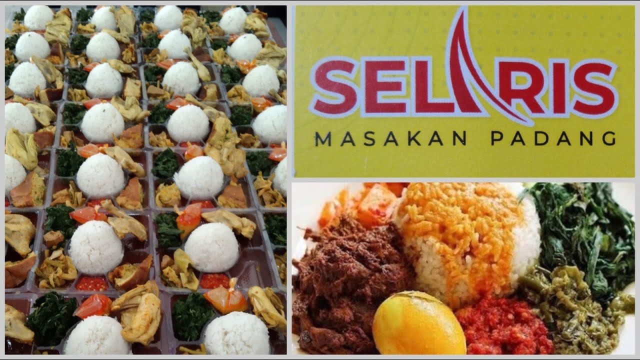 NASI PADANG - PADANG RICE || RM. SELARIS || MASAKAN PADANG - PADANG ...