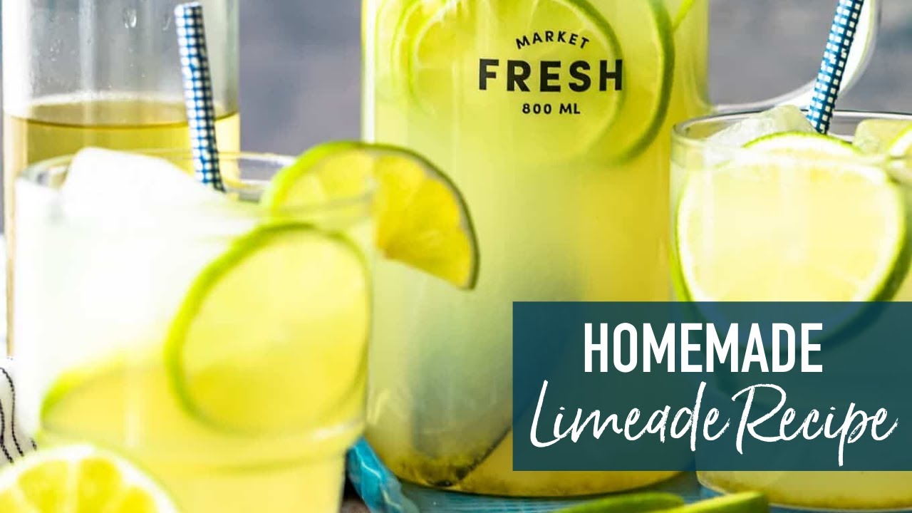 Homemade Limeade! - YouTube