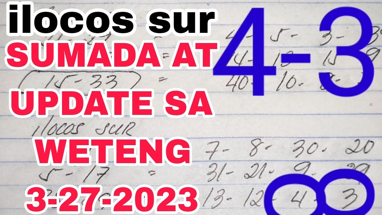 SUMADA AT UPDATE SA WETENG/MARCH 27,2023 - YouTube