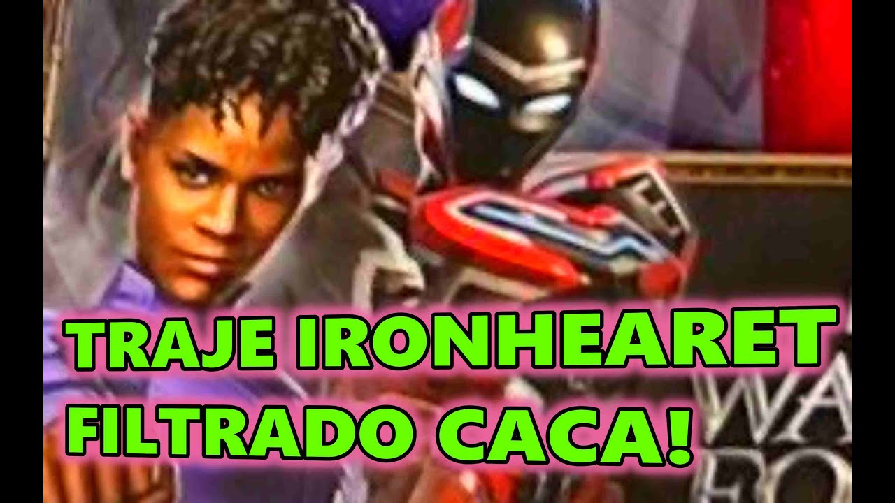 💥TRAJE IRON HEART FILTRADO EN BLACK PANTHER WAKANDA FOREVER ES UNA CACA ...