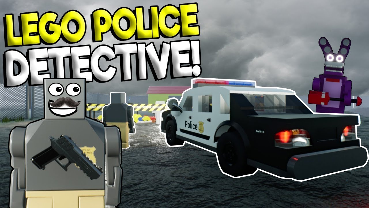 LEGO POLICE DETECTIVE & FNAF MYSTERY! - Brick Rigs Roleplay Gameplay ...