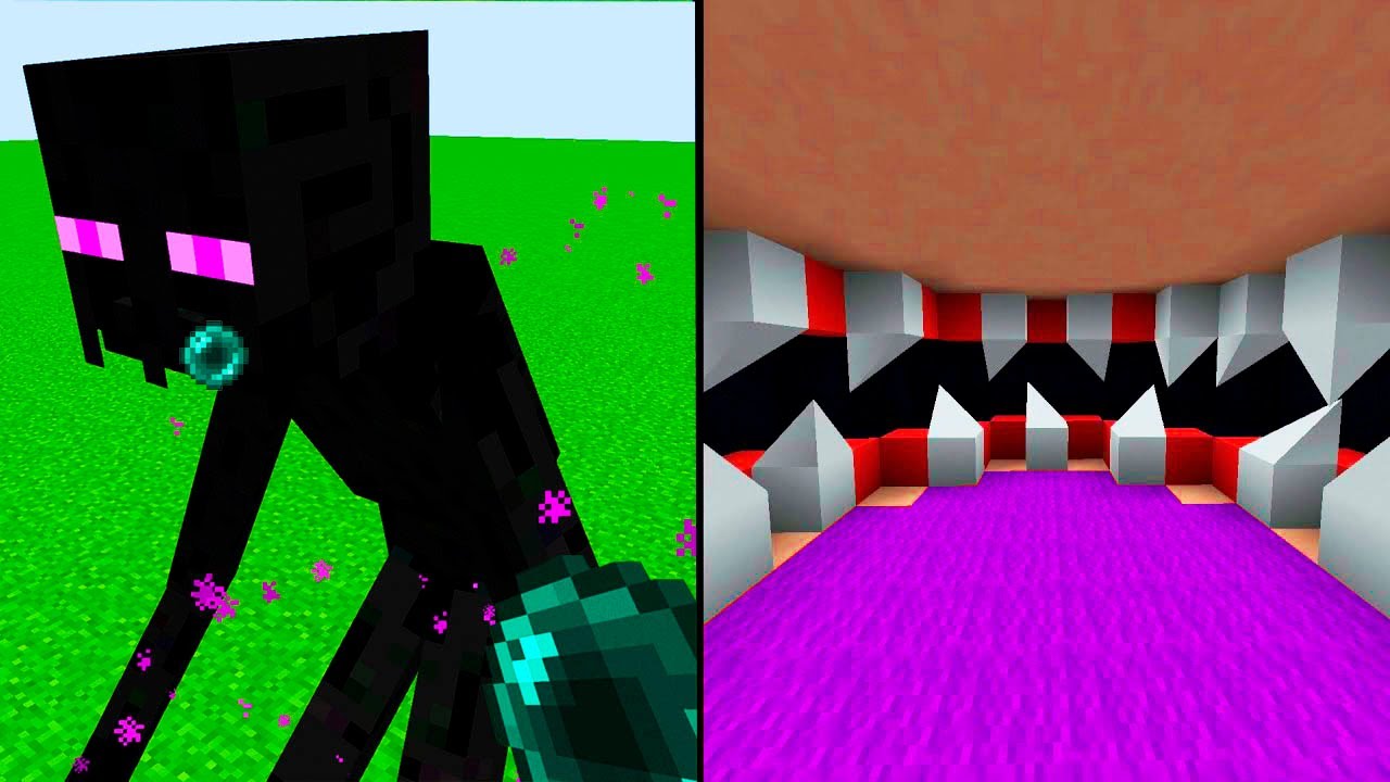 what's inside the mutant enderman? - YouTube