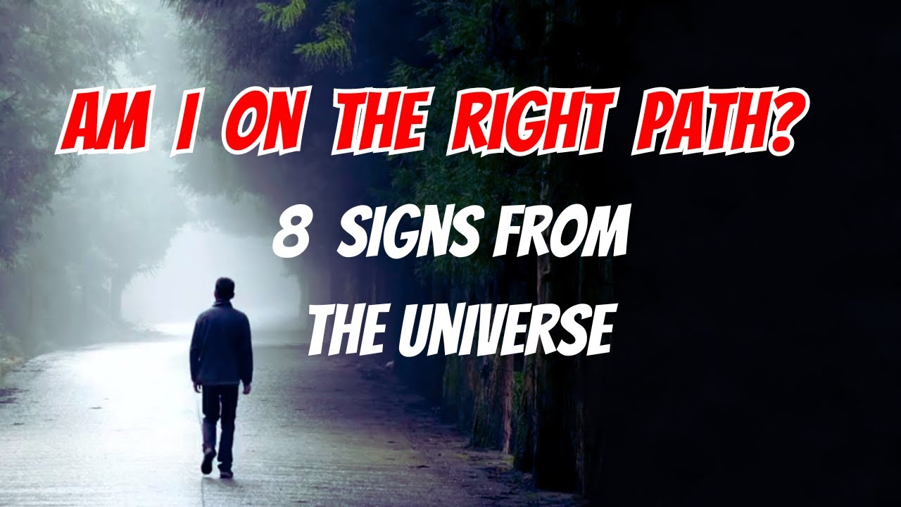 Signs from the Universe that you are on the Wrong path - YouTube