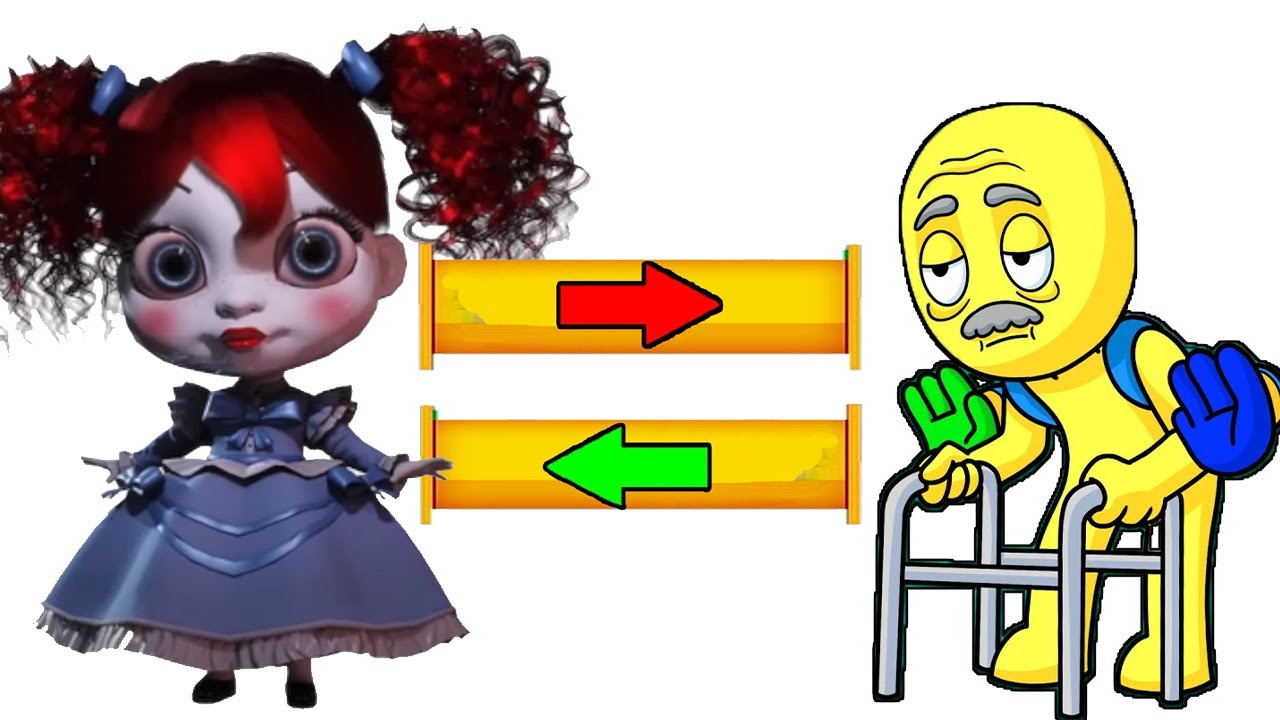Poppy + The old Player = Poppy Playtime Animation - YouTube