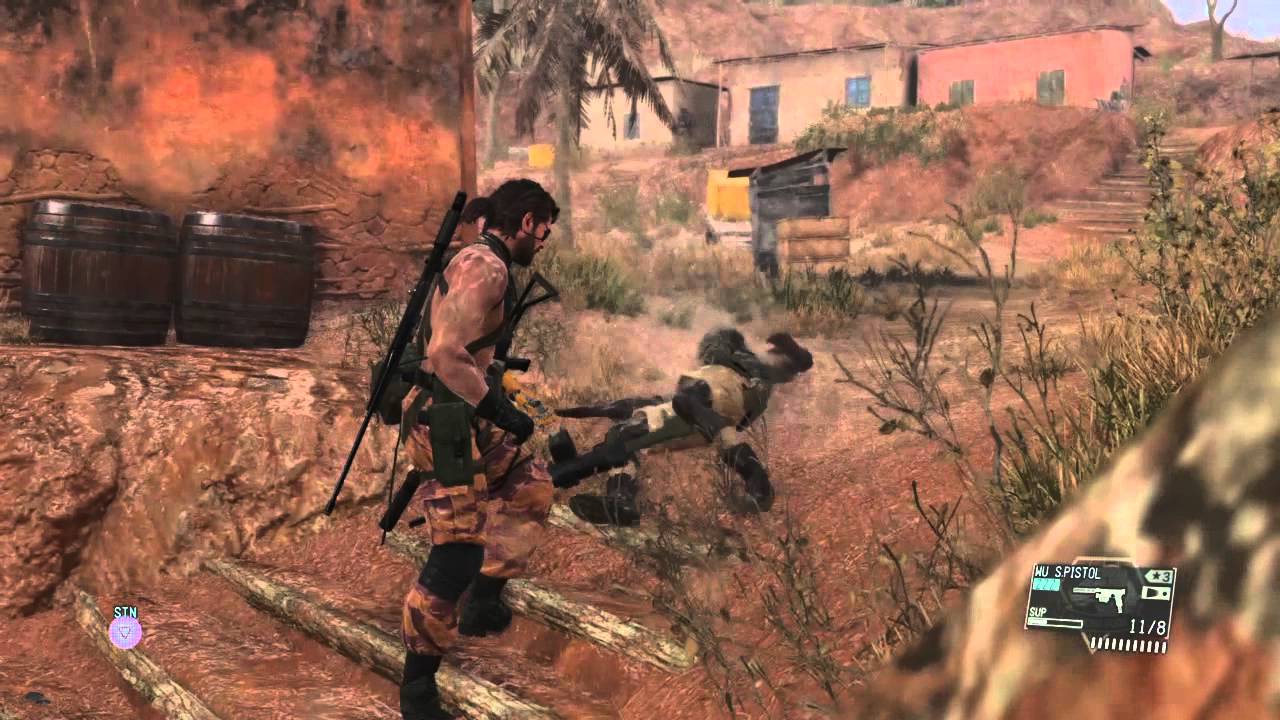 Metal Gear Solid V The Phantom Pain Consecutive CQC - YouTube