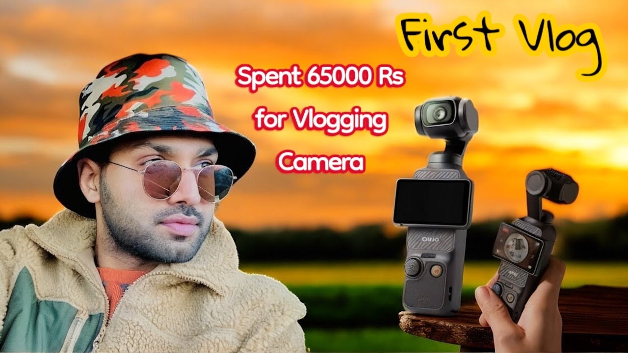 MY FIRST VLOG | Best Camera for Vlogging Videos worth 65000Rs. - YouTube