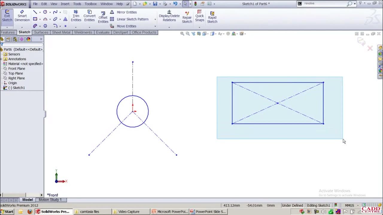 Slot Command - Drawing Tools | Solidworks | Mechanical Engineering | BK Engineering - YouTube