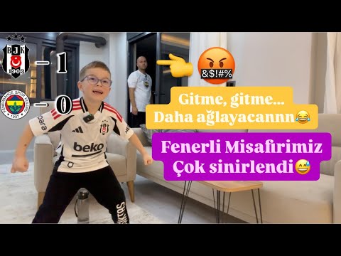 FENERLİ MİSAFİRİM ÇOK SİNİRLENDİ... DERBİ GİBİ DERBİYDİ...