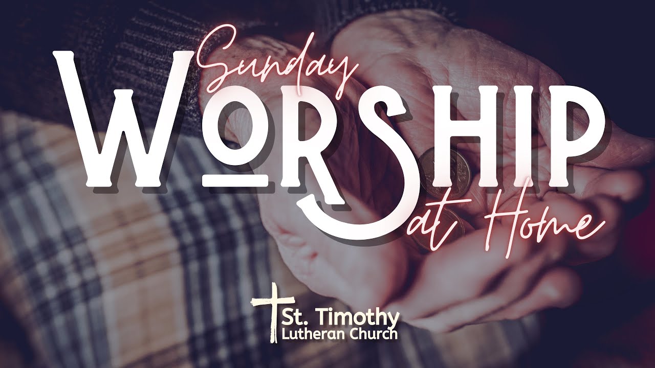 Worship Service at Home November 7, 2021 - YouTube