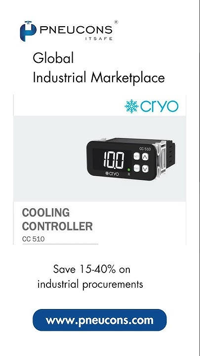 CC-510 Cooling Controller for Freezers & Chillers | Made in India by Multispan - YouTube
