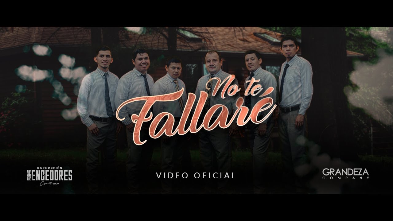 No te Fallaré - Más que Vencedores (Video Oficial) - YouTube