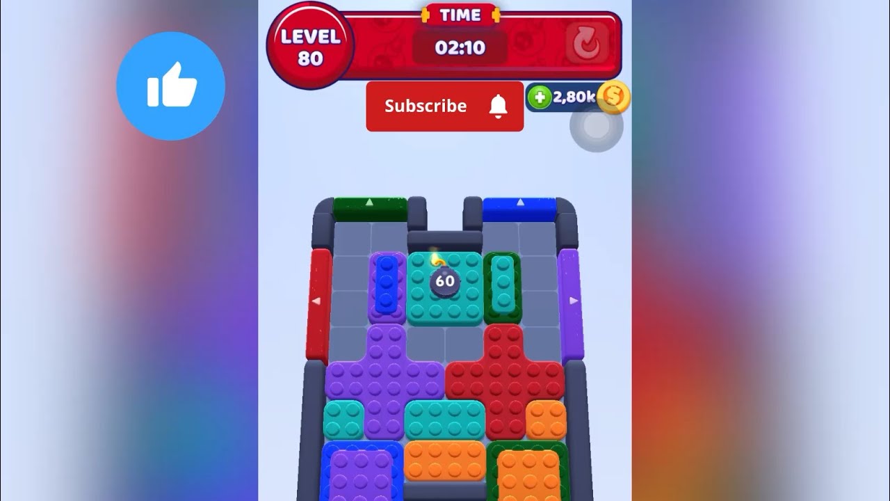 COLOR BLOCK JAM | LEVEL 80 Solution Walkthrough - YouTube