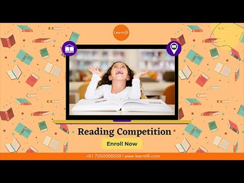 Reading Contest for kids at Learnifii || Reading competition (4-6 Years ...