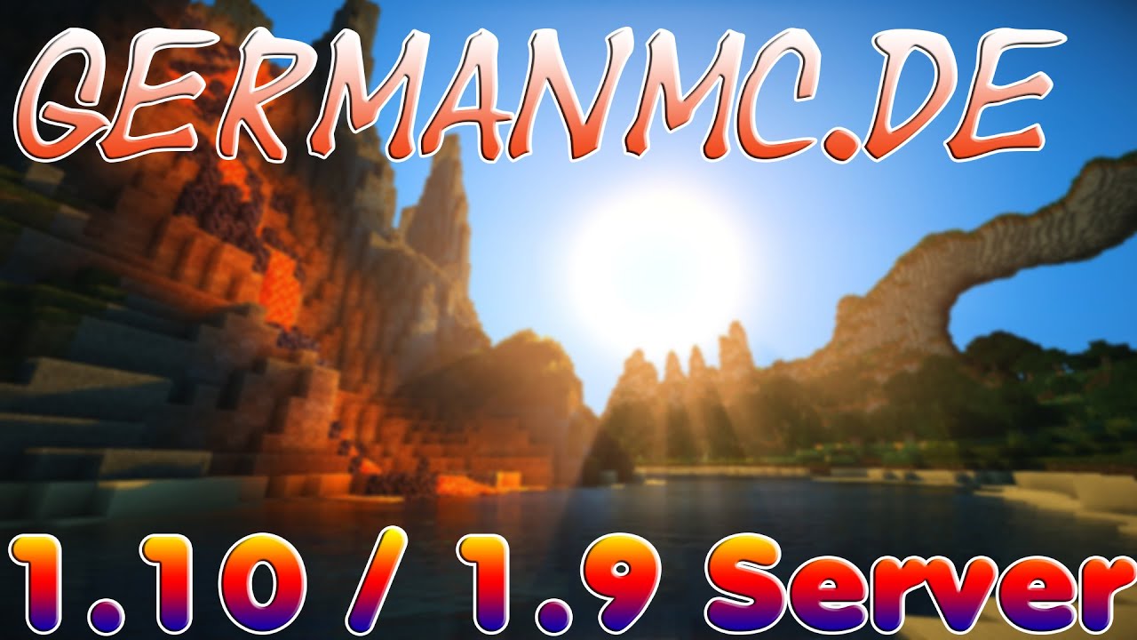 GermanMC.de SERVER - [ Minecraft 1.10 / 1.9 Server Vorstellung #18 ...
