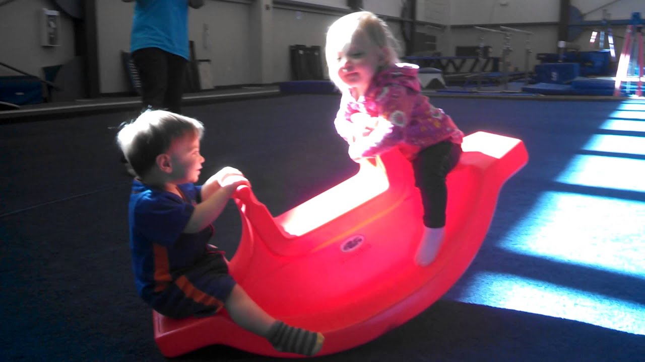 Seesawing with friends 10.21.14 - YouTube