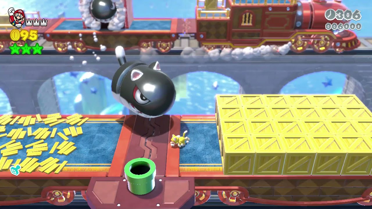All Cat Enemies in Super Mario 3D World - YouTube
