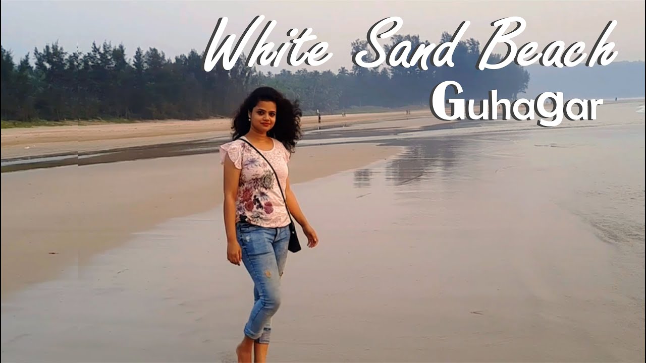 #Konkan- #Guhagar beach #travelVlog 4 -2020 | White Sand Beach in ...
