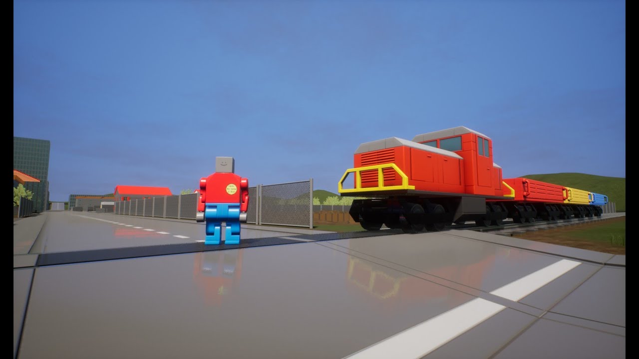 CAN I STOP THE TRAIN?! Brick Rigs Gameplay - YouTube
