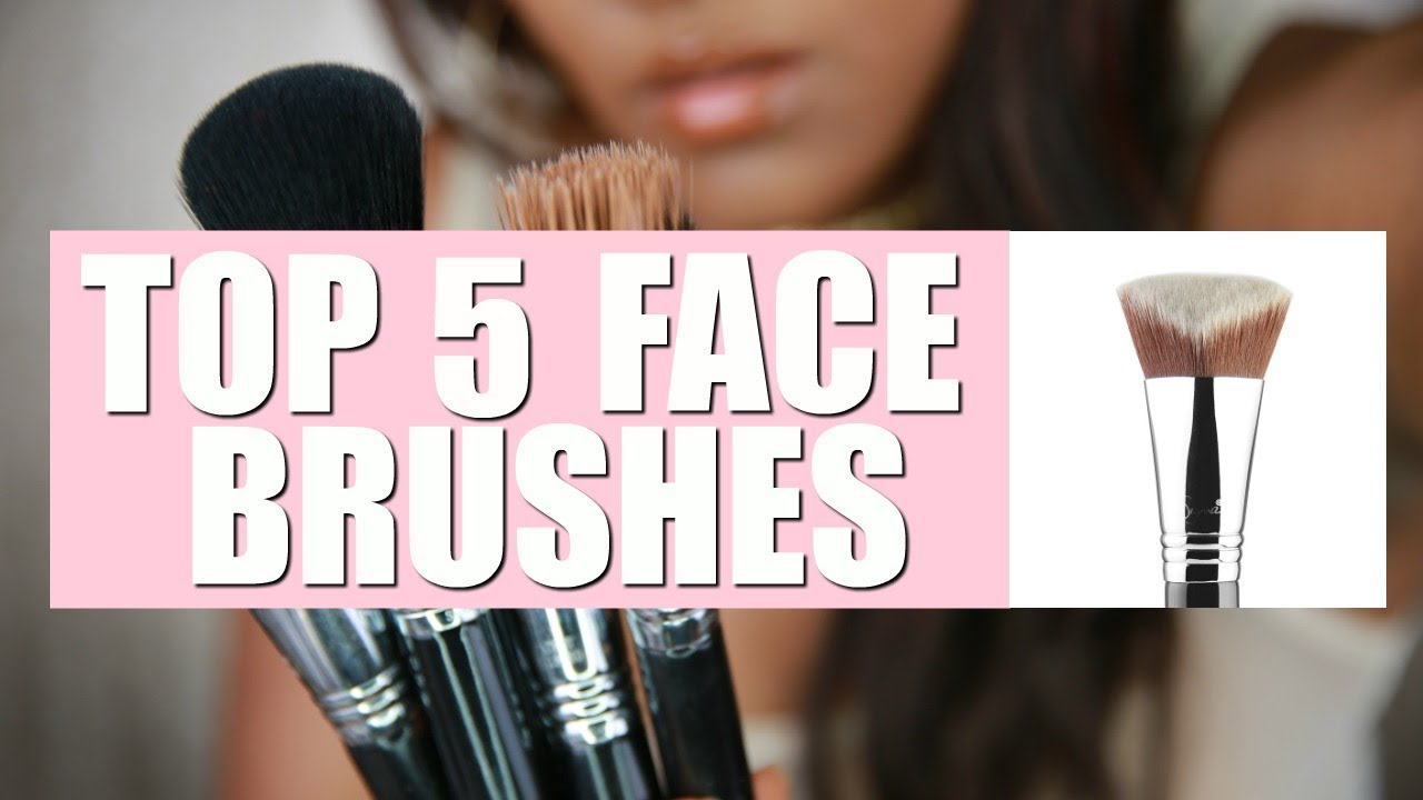TOP 5, BEST MAKE UP BRUSHES FOR FACE | SIGMA BEAUTY - YouTube