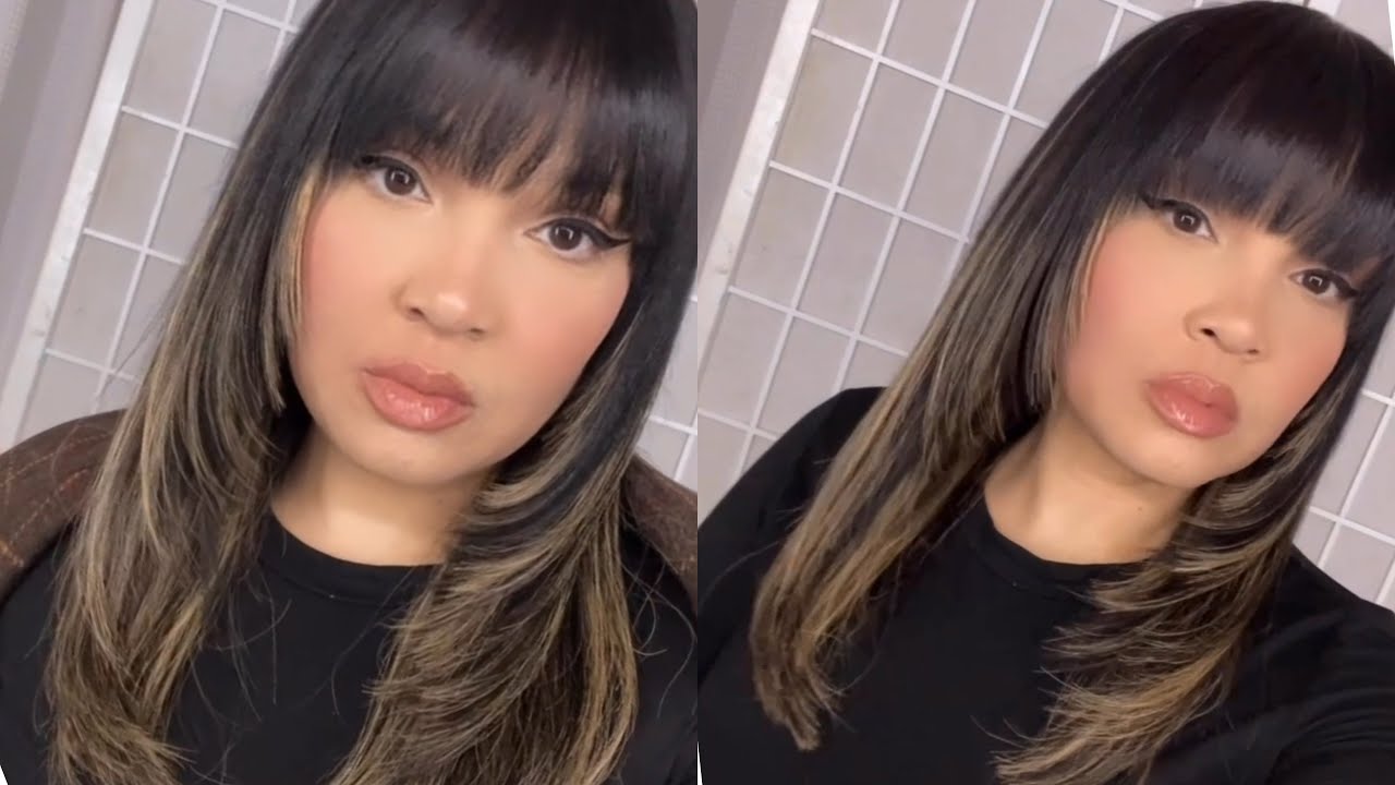 Doing a layered quick weave - Evertress hair - YouTube