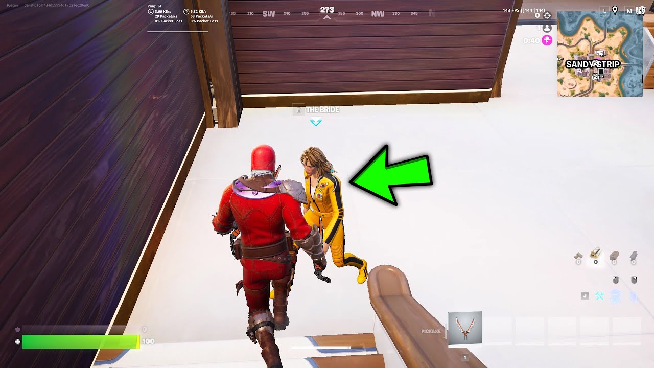 Where to Find Fortnite NPC The Bride - Fortnite Chapter 7 Season 1 ...