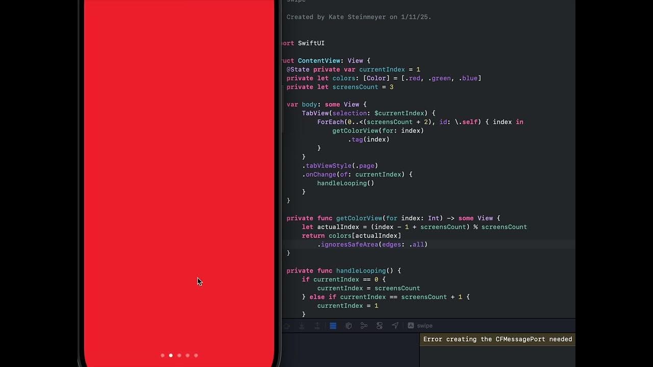 Swipe | #SwiftUI - YouTube
