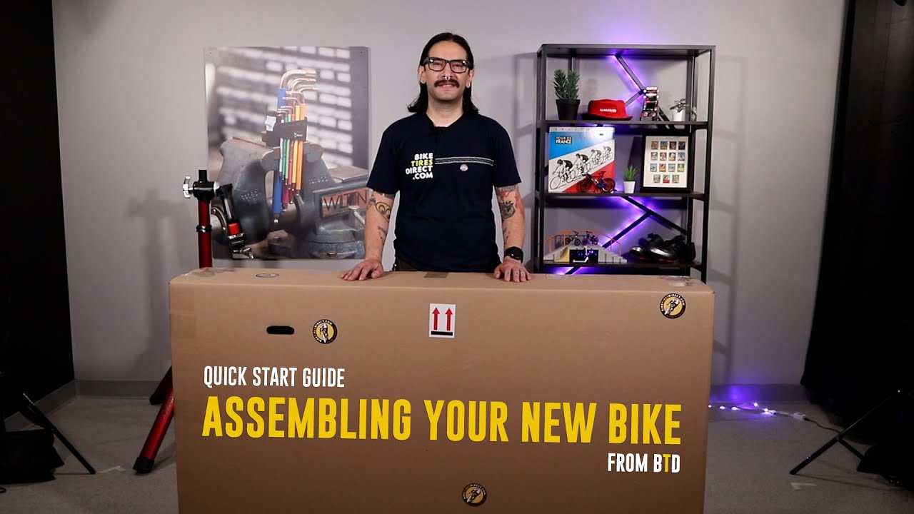 How to Assemble Your New Bike from BTD - YouTube