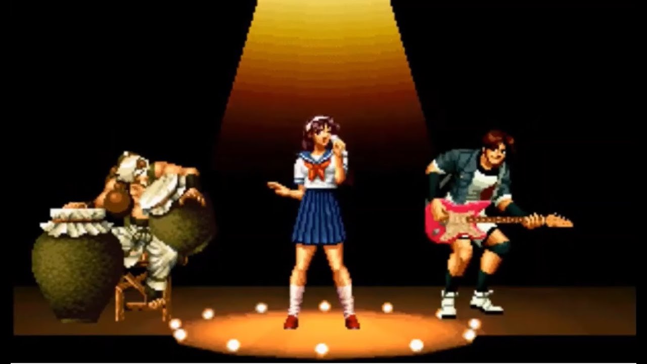 FINAL SECRETO SPECIAL ENDING ATHENA CANTA 🎤🎵 KOF 95 ( THE KING OF ...