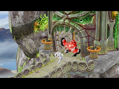Temple Run 2 Sky Dome Map Blender Animation