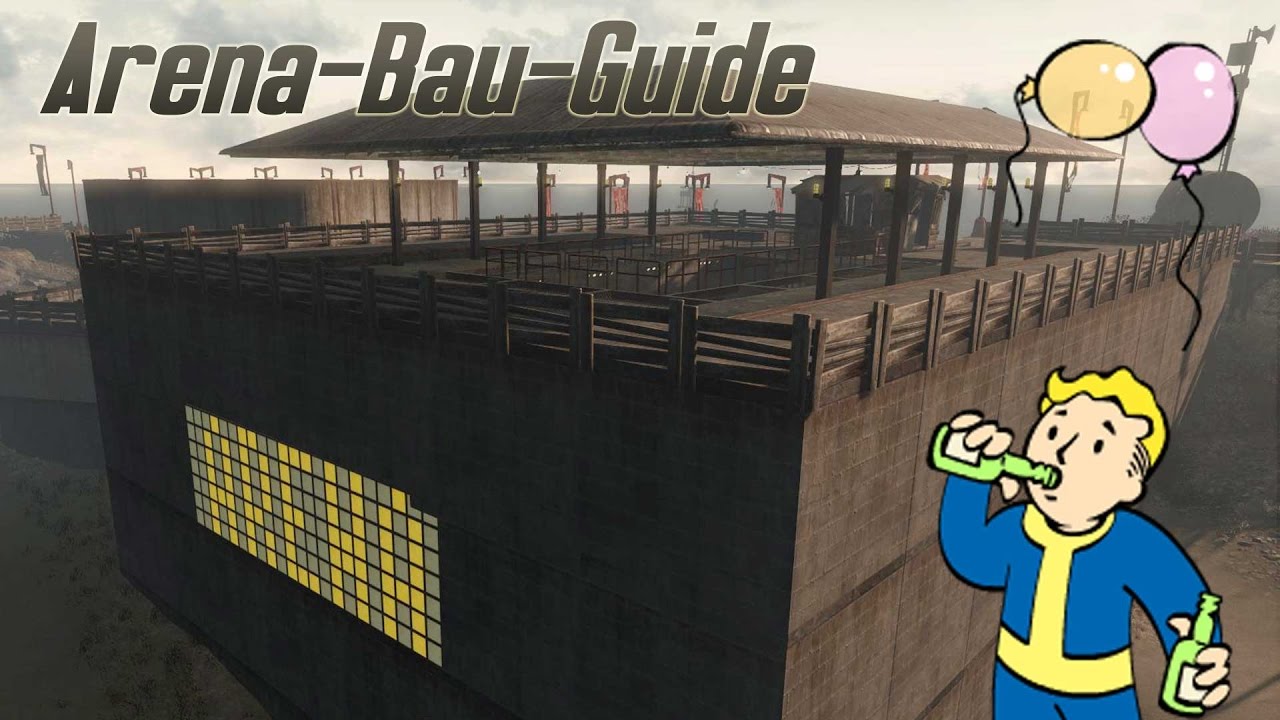Fallout 4 Guide: Arena-Bau (ohne Mods) - YouTube