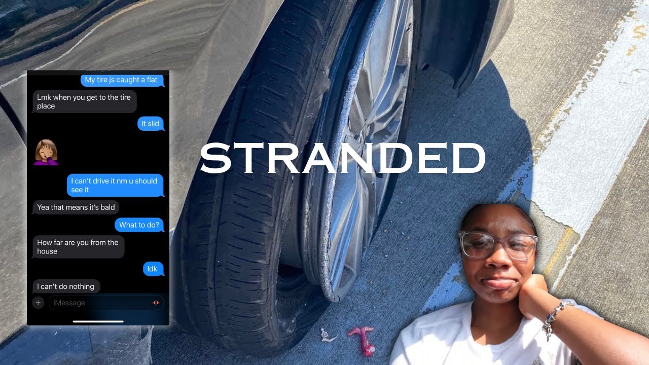 Stranded on the highway💔😔 - YouTube