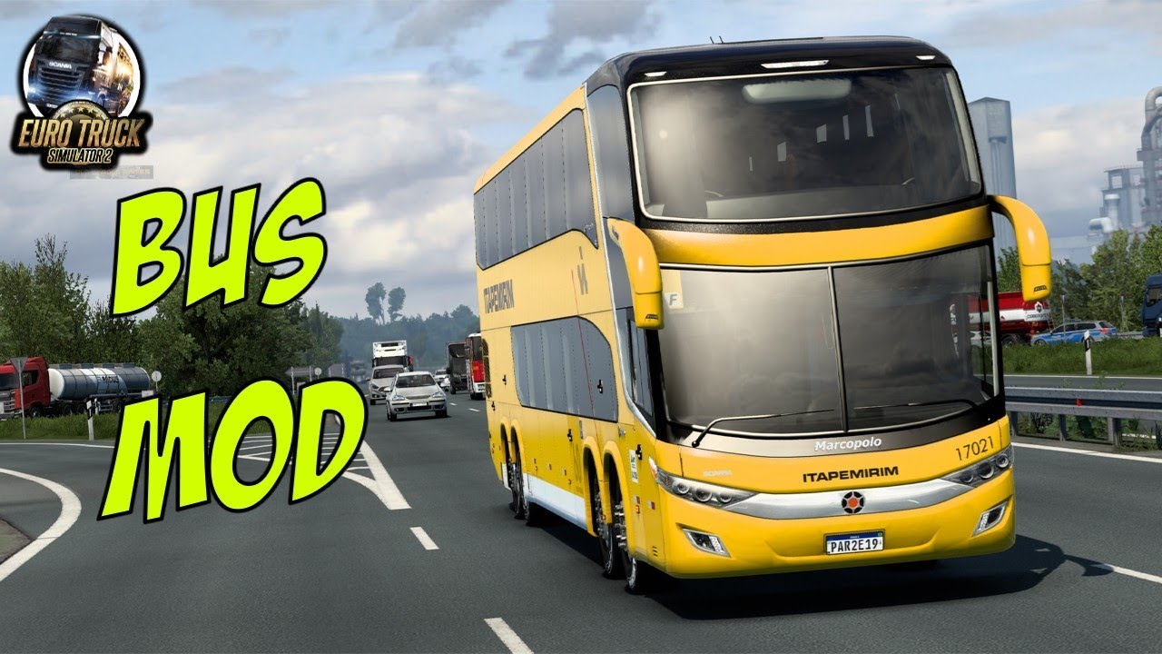 HOW TO INSTALL BUS MOD IN EURO TRUCK SIMULATOR 2 - YouTube