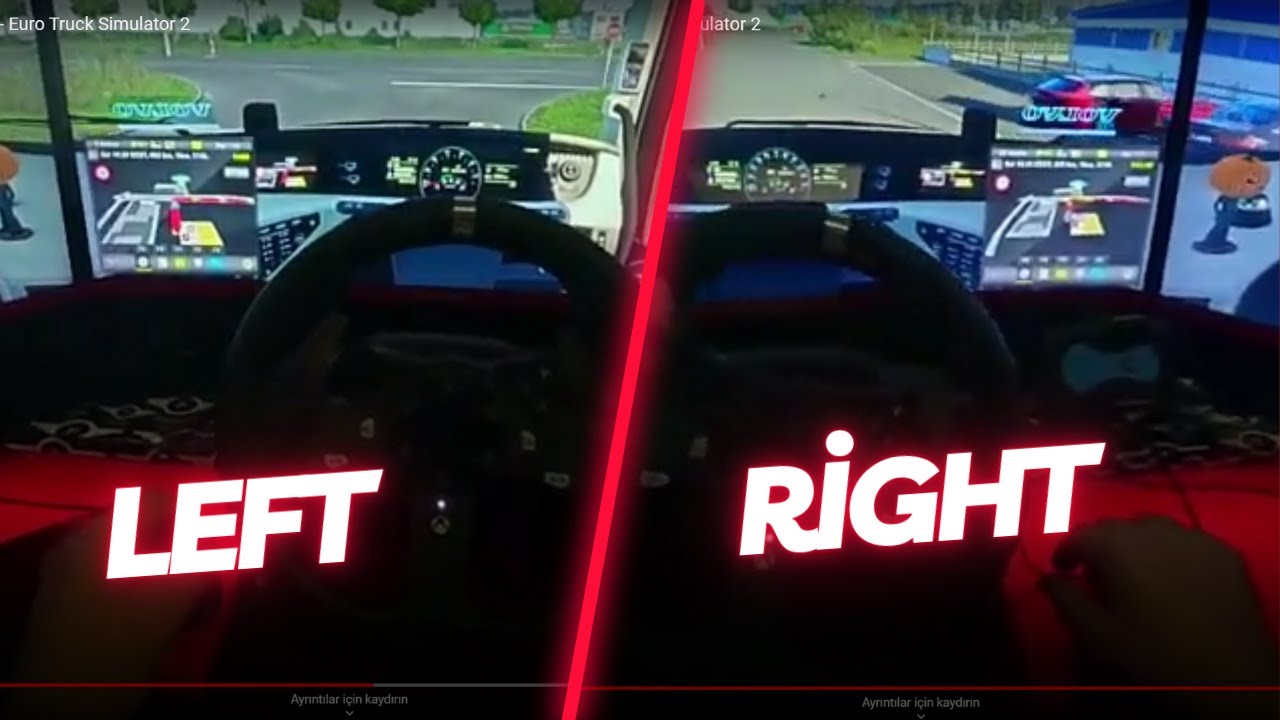 Right left Drive Dual Monitor Setup - NASIL KURULUR? - Euro Truck ...