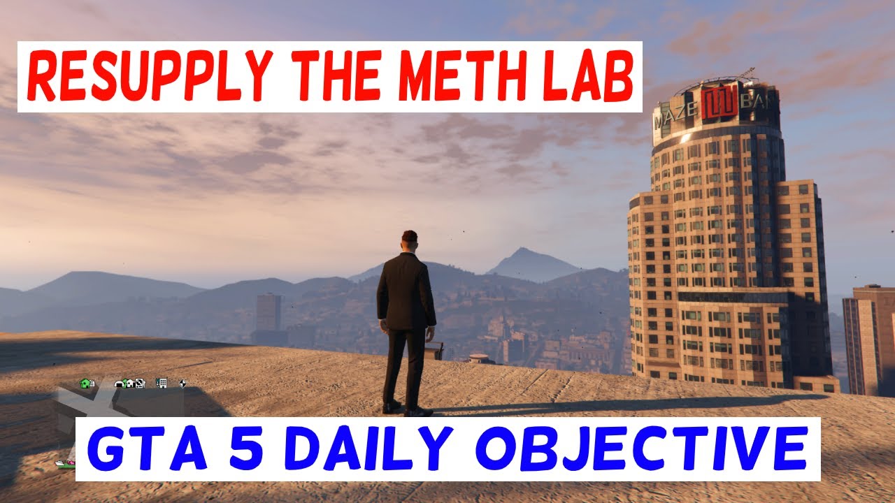 Resupply the Meth Lab - GTA 5 Online (Daily Objective) - YouTube
