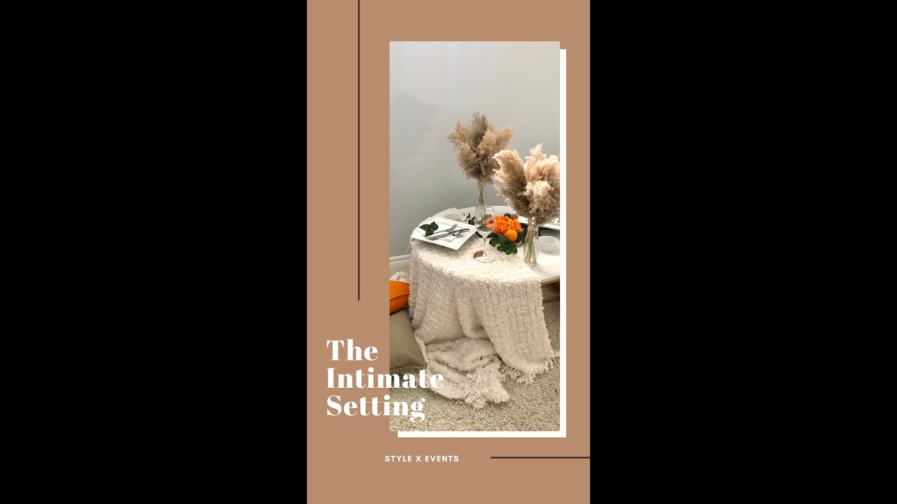 How To Create an Intimate Setup at Home - YouTube