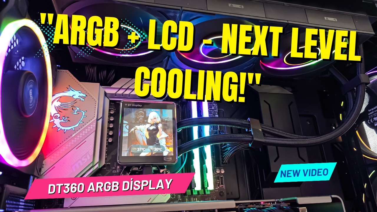 The best LCD Aio In 2025? PCCOOLER DT360 ARGB Display Review - YouTube