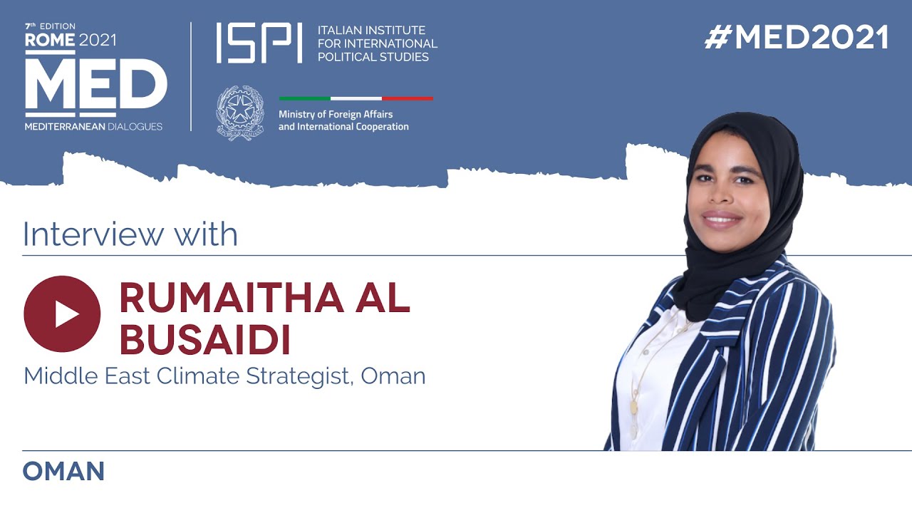 Interview with Rumaitha Al Busaidi - MED2021 - YouTube